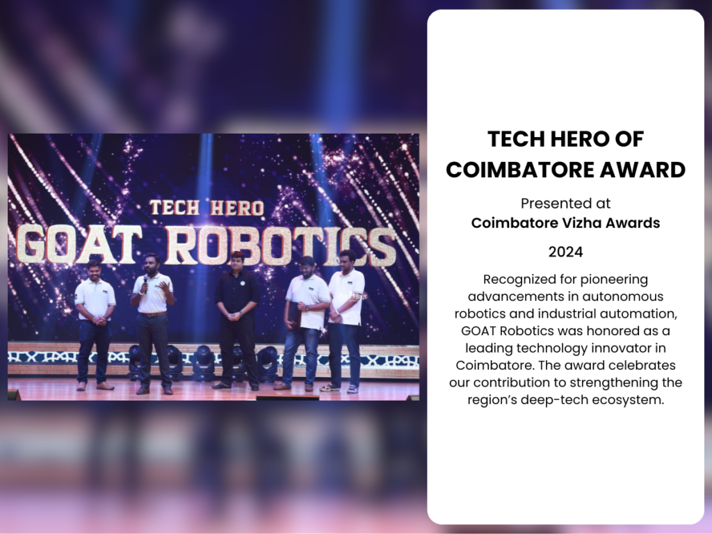 About Us - Goat Robotics Private Limited